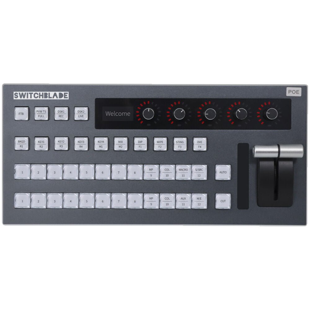 Panel para ATEM, vMIX, OBS - Sonic Shutter